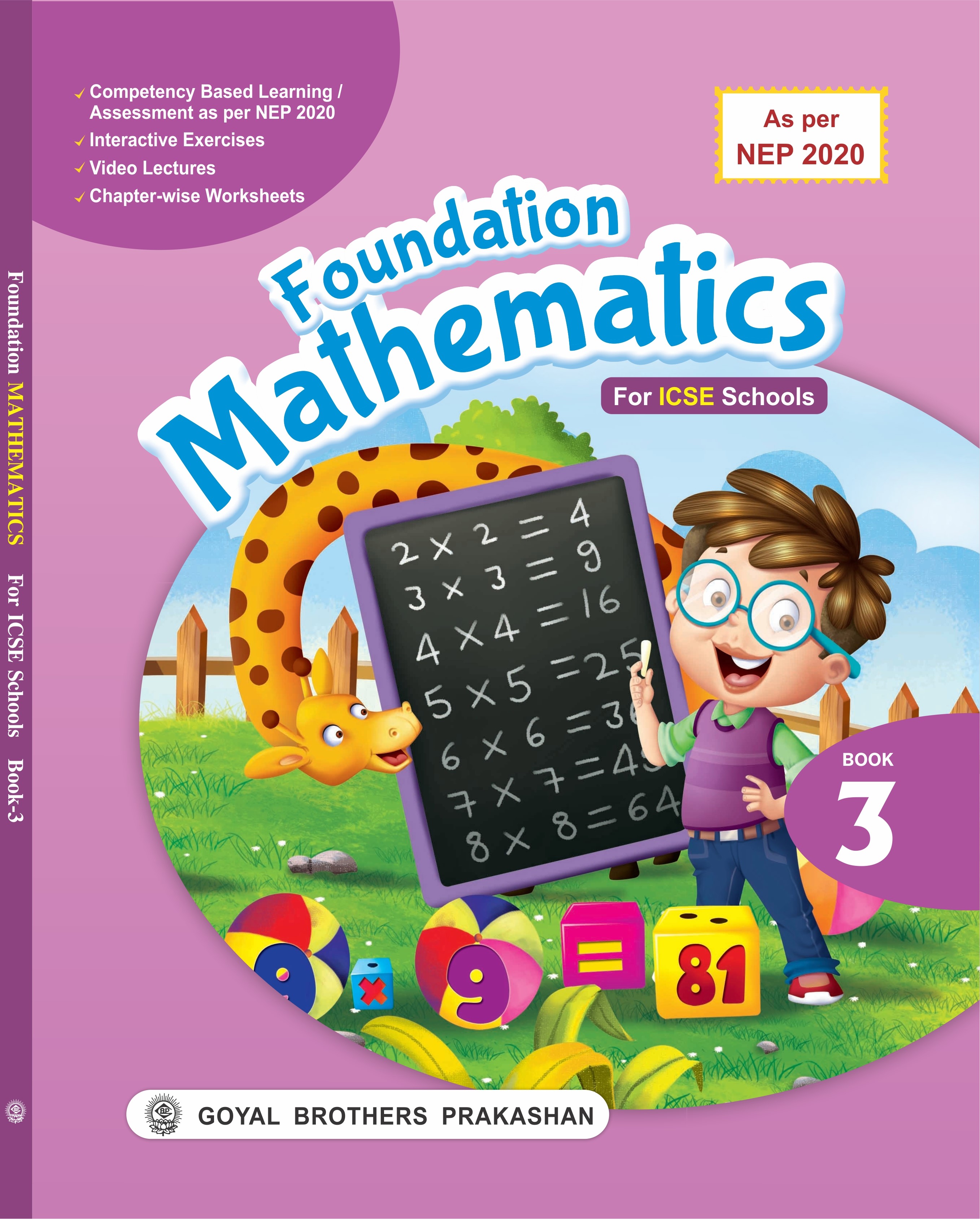 Foundation Mathematics For Class 4 ICSE R S Dhauni s