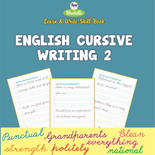 Bluebell Learn And Write English Practice For Class 3